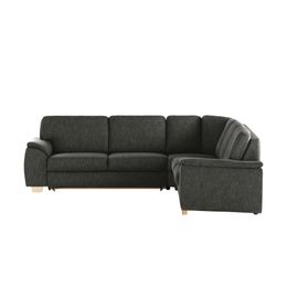 Smart Ecksofa Valencia ¦ schwarz ¦ Maße (cm): B: 280 H: 90 T: 250