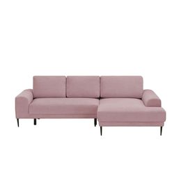 switch Ecksofa aus Cord Capitol ¦ rosa/pink ¦ Maße (cm): B: 276 H: 89