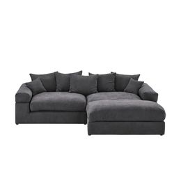 Smart Ecksofa Lionore ¦ grau ¦ Maße (cm): B: 266 H: 86 T: 203