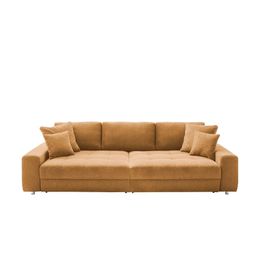 bobb Big Sofa Arissa de Luxe ¦ gelb ¦ Maße (cm): B: 292 H: 84 T: 120