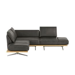 Koinor Ecksofa Phoenix ¦ schwarz ¦ Maße (cm): B: 253 H: 87 T: 209