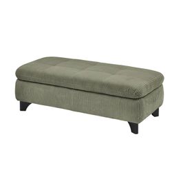 Lounge Collection XXL-Hocker Tamara ¦ grün ¦ Maße (cm): B: 135 H: 45