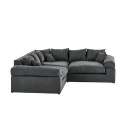 Smart Ecksofa Lionore ¦ schwarz ¦ Maße (cm): B: 256 H: 86 T: 256