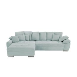 bobb Ecksofa Farina ¦ blau ¦ Maße (cm): B: 323 H: 92 T: 222