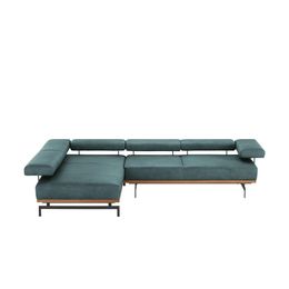 JOOP! Ecksofa Leder 24/7 8106 ¦ türkis/petrol ¦ Maße (cm): B: 237 H: