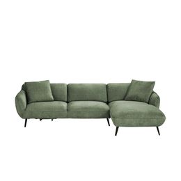 pop Ecksofa Ventus ¦ grün ¦ Maße (cm): B: 281 H: 111 T: 174