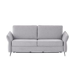 Höffner Schlafsofa mit Schlaffunktion Collin ¦ grau ¦ Maße (cm): B: 192 H: 90