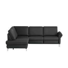 Medium Ecksofa Medium Plus ¦ schwarz ¦ Maße (cm): B: 265 H: 89 T: 20