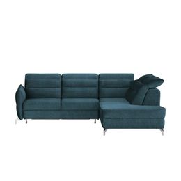 switch Ecksofa Montale ¦ blau ¦ Maße (cm): B: 261 H: 108 T: 229