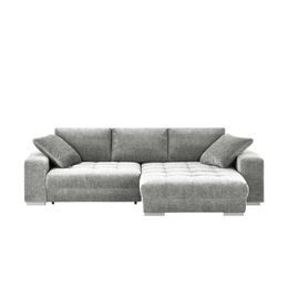 bobb Ecksofa mit Schlaffunktion Caro ¦ grau ¦ Maße (cm): B: 305 H: 8