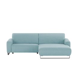 Max Schelling Ecksofa Progress ¦ blau ¦ Maße (cm): B: 284 H: 105 T: