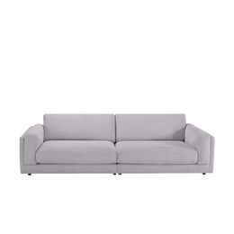 Jette Home Big Sofa aus Cord Roomy ¦ grau ¦ Maße (cm): B: 294 H: 85 T