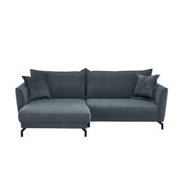 bobb Ecksofa Yolanda ¦ blau ¦ Maße (cm): B: 257 H: 94 T: 174