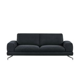 Smart Sofa schwarz - Stoff Bonika ¦ schwarz ¦ Maße (cm): B: 218 H: 83