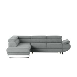 switch Ecksofa aus Mikrofaser Gio ¦ grau ¦ Maße (cm): B: 263 H: 74 T: