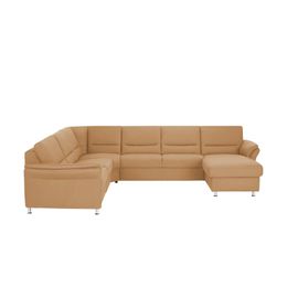 meinSofa Wohnlandschaft Donald ¦ braun ¦ Maße (cm): B: 330 H: 89 T: