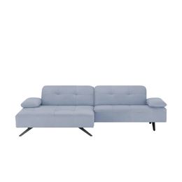 JOOP! Ecksofa 8111 Square ¦ blau ¦ Maße (cm): B: 282 H: 78 T: 229