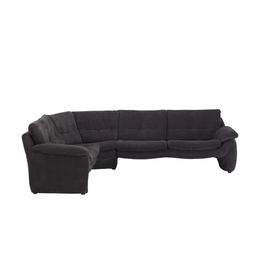 Smart Ecksofa Melodie ¦ schwarz ¦ Maße (cm): B: 255 H: 80 T: 280