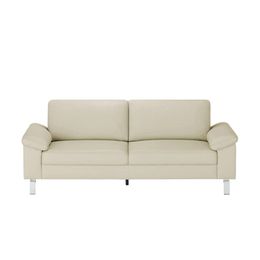 Max Schelling Ledersofa aus Echtleder Maximum ¦ beige ¦ Maße (cm): B: