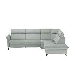 himolla Ecksofa 1926 ¦ grau ¦ Maße (cm): B: 245 H: 92 T: 278