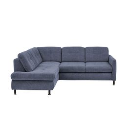 Lounge Collection Ecksofa LIORA ¦ blau ¦ Maße (cm): B: 242 H: 99 T: