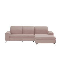 Max Schelling Ecksofa Habitus ¦ rosa/pink ¦ Maße (cm): B: 270 H: 77