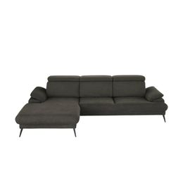 switch Ecksofa Sicilia ¦ grau ¦ Maße (cm): B: 290 H: 101 T: 187