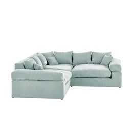 Smart Ecksofa Lionore ¦ grün ¦ Maße (cm): B: 256 H: 86 T: 256