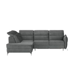 switch Ecksofa Montale ¦ grau ¦ Maße (cm): B: 261 H: 108 T: 229