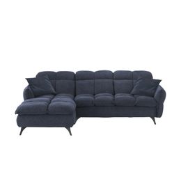 bobb Ecksofa Key West ¦ blau ¦ Maße (cm): B: 288 H: 106 T: 213