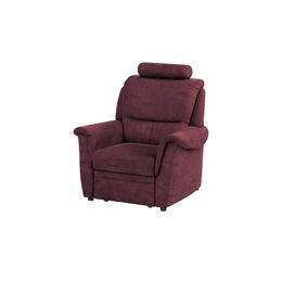 meinSofa Sessel mit Hocker als Auszug Chris ¦ rot ¦ Maße (cm): B: 102