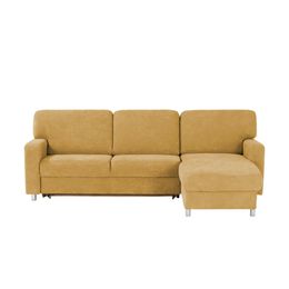 Smart Ecksofa Valencia ¦ gelb ¦ Maße (cm): B: 267 H: 90 T: 173