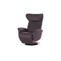 JOOP! Relaxsessel aus Leder Lounge 8140 ¦ lila/violett ¦ Maße (cm):