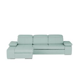 switch Ecksofa Avilla ¦ blau ¦ Maße (cm): B: 285 H: 86 T: 187