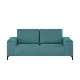 Smart Sofa Gabriela ¦ türkis/petrol ¦ Maße (cm): B: 202 H: 90 T: 91