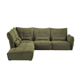 bobb Ecksofa Jeaneva ¦ grün ¦ Maße (cm): B: 275 H: 101 T: 320