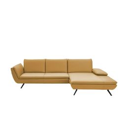 meinSofa Ecksofa Luca ¦ gelb ¦ Maße (cm): B: 315 H: 88 T: 190