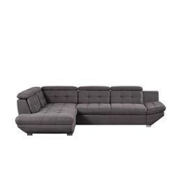 U.N.O uno Ecksofa Elias ¦ braun ¦ Maße (cm): B: 305 H: 80 T: 228