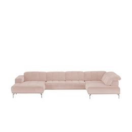 Lounge Collection Wohnlandschaft Sarina ¦ rosa/pink ¦ Maße (cm): B: