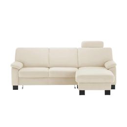 meinSofa Ecksofa Veit ¦ creme ¦ Maße (cm): B: 232 H: 90 T: 168