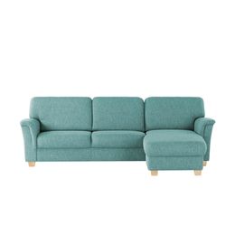 Smart Ecksofa Valencia ¦ türkis/petrol ¦ Maße (cm): B: 265 H: 90 T: