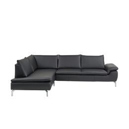 meinSofa Ecksofa Buggi ¦ schwarz ¦ Maße (cm): B: 301 H: 87 T: 224