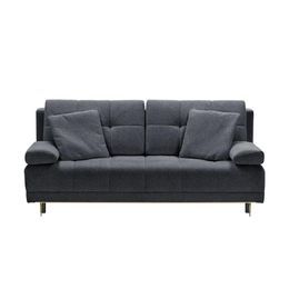 Smart Schlafsofa Celina ¦ grau ¦ Maße (cm): B: 201 H: 95 T: 108