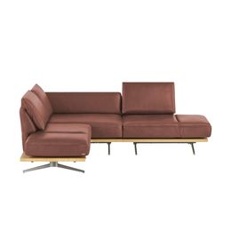 Koinor Ecksofa Phoenix ¦ rot ¦ Maße (cm): B: 253 H: 87 T: 209