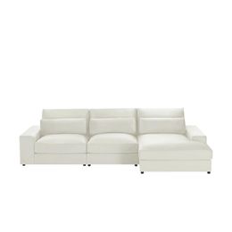 Höffner Ecksofa Branna ¦ beige ¦ Maße (cm): B: 322 H: 88 T: 164