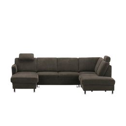 meinSofa Wohnlandschaft Veit ¦ braun ¦ Maße (cm): B: 305 H: 90 T: 20