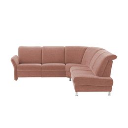 Polstermöbel Oelsa Polstermöbel Oelsa Ecksofa Mallorca ¦ rosa/pink ¦ Maße (cm): B: 267