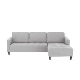 Smart Ecksofa Geradine ¦ silber ¦ Maße (cm): B: 260 H: 85 T: 170