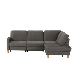 Max Schelling Ecksofa Maximum Plus ¦ grau ¦ Maße (cm): B: 265 H: 89