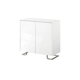 JOOP! Highboard Gloss 007 ¦ weiß ¦ Maße (cm): B: 92,5 H: 88,3 T: 42,